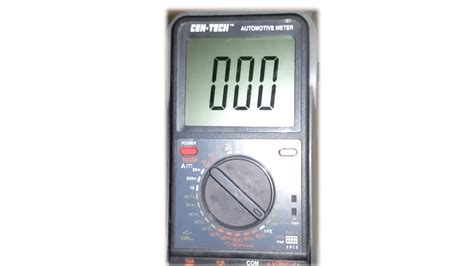 Test A Circuit Breaker With A Digital Multimeter Best Multimeter For Home Use