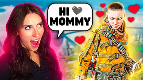 Trying To Impress My Crush Claraatwork Apex Legends Youtube