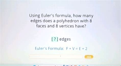Using Eulers Formula How Many Edges Does A StudyX