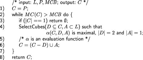Algorithm 2 Greedy Merging Download Scientific Diagram