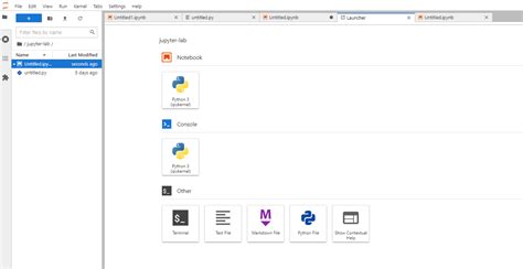 Mac版python3の実行環境をjupyterlabでサクッと構築する
