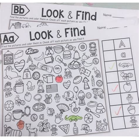 Look And Find Worksheet 100 Pages Of Activities Shopee Malaysia