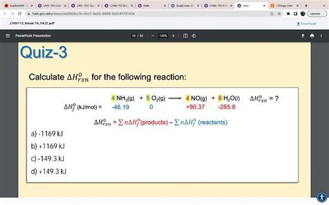Solved Calculate ΔHrxn for the following reaction Chegg com