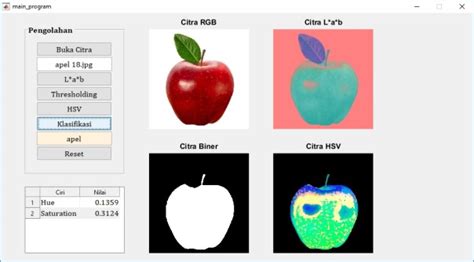 Klasifikasi Jenis Buah Menggunakan Linear Discriminant Analysis Pemrograman Matlab