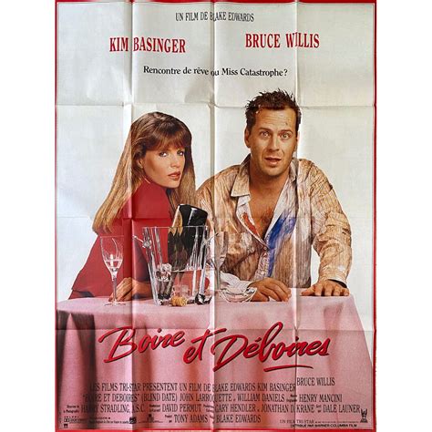 Blind Date French Movie Poster 47x63 In 1987