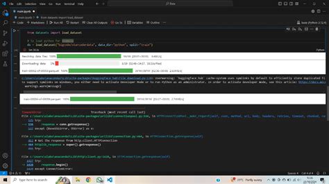 Loading Datasets On Vscode From Huggingface Beginners Hugging Face