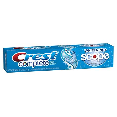 Best Crest Complete Scope Whitening Toothpaste Peppermint Your Best Life