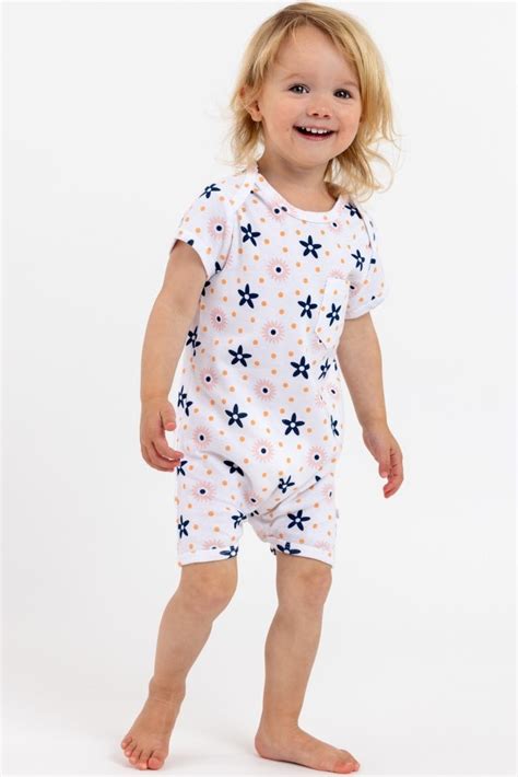 Girls Floral Romper Huckleberry Lane