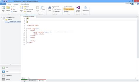 Introduction To Razor And Microsoft Webmatrix Jamshid Hashimi