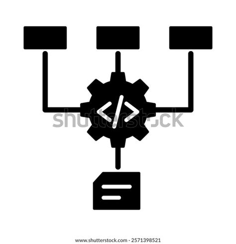 Algorithm Development Diagram Representing Custom Logic Stock Vector Royalty Free 2571398521