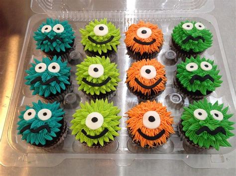 Cake Decorating Tutorials How To Make Monsters Cupcakes Sugarella