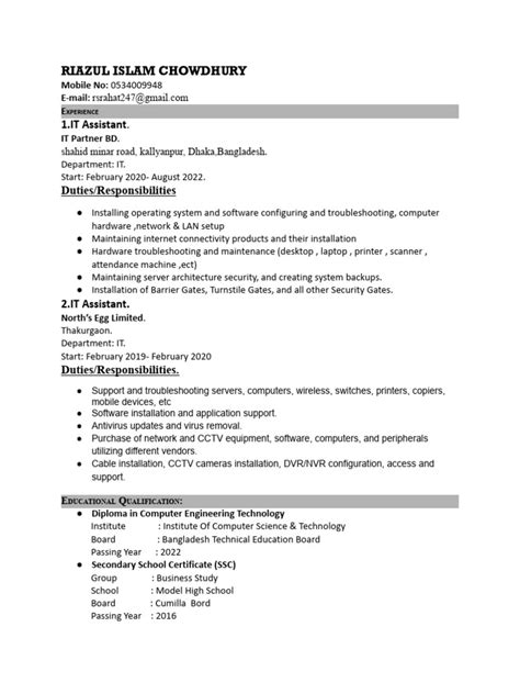 Riazul Islam Pdf Computer Network Computer Hardware