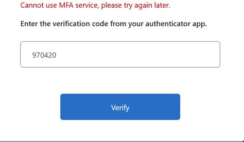 How To Fix Cannot Use Mfa Service Please Try Again Later With Azure B2c Custom Policies