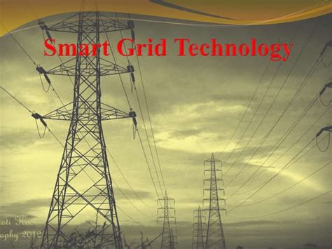 Smart Grid Ppt Pptx