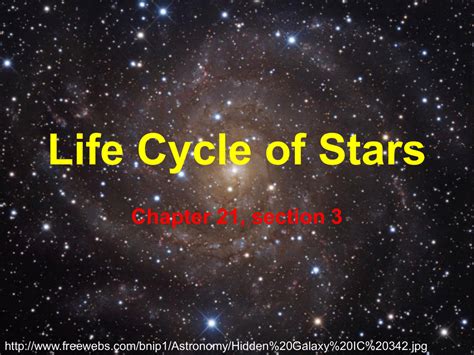 Life Cycle Of A Star Protostar