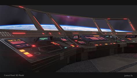 Junhao Su Spaceship Control Panel