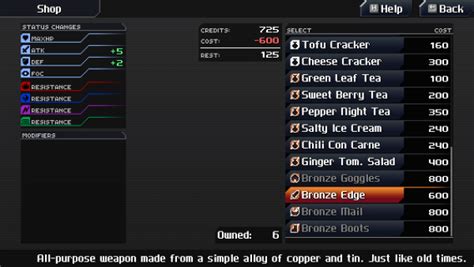 Crosscode Devlog 62 Menu More Food Parallax And Shops News Moddb