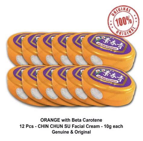 Chin Chun Su Facial Cream With Beta Carotene 10grams Genuine Original