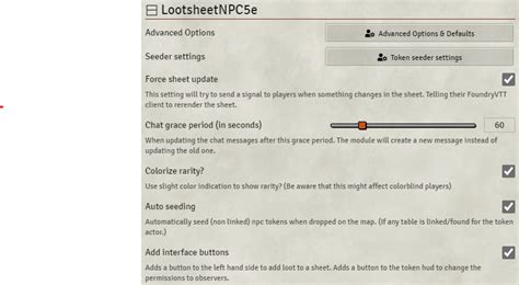 Seeding Gold Not Adjusting With CR Issue Jopeek Fvtt Loot Sheet Npc E GitHub