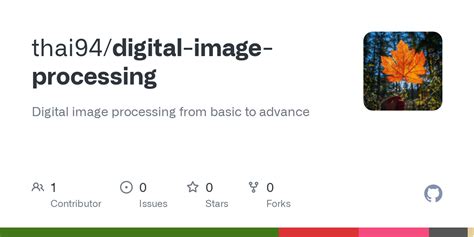Github Thai Digital Image Processing Digital Image Processing From Basic To Advance