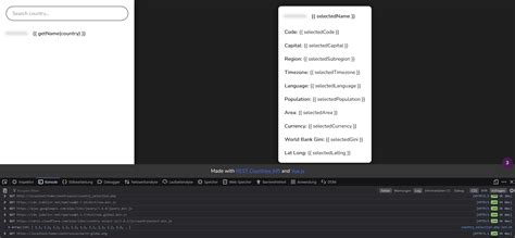 Javascript World Countries Search Bar With Vue Js Using Restcountries API Stack Overflow