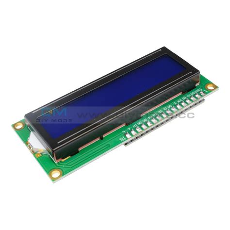 1602 16x2 lcd iic i2c twi spi serial interface module display blue yel