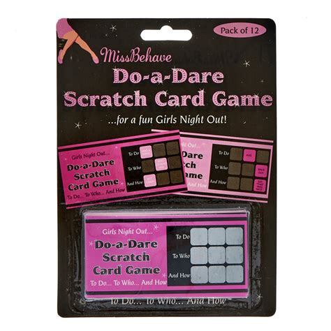 Buy Hen Party Do A Dare Scratch Card Game For Gbp 299 Card Factory Uk