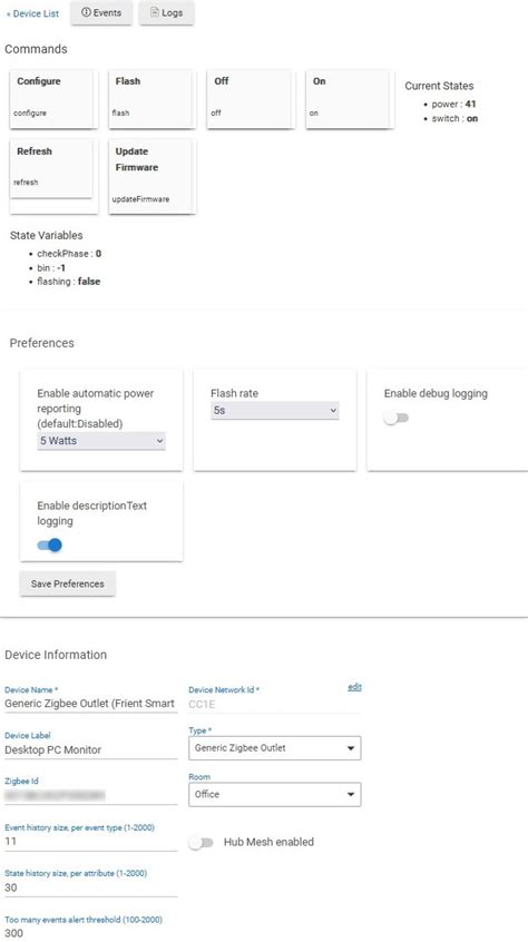 Problem With Frient Mini Plug Generic Zigbee Outlet Power Display Custom Apps And Drivers