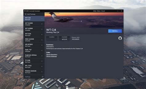 MSFS Community Downloader Helps You Manage GitHub Hosted Mods And Add Ons MSFS Addons