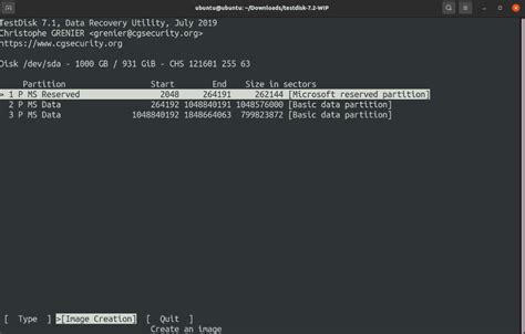 how to recover deleted files on linux using testdisk