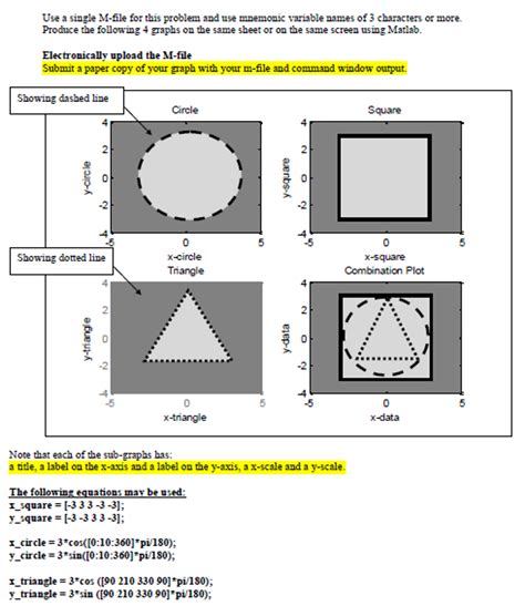 Use A Single M File For This Problem And Use Mnemonic