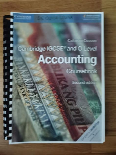 Igcse Accounting Textbook Hobbies And Toys Books And Magazines Textbooks