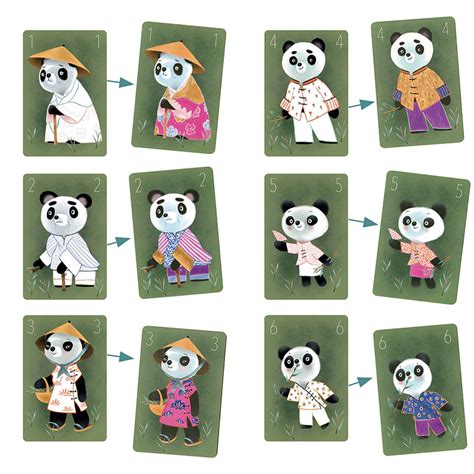 Детски комплект Направи си сам игра с карти 7 семейства Точици