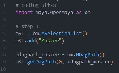 浅谈OpenMaya的使用 5遍历大纲 知乎
