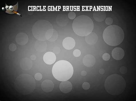 Circle GIMP Brush Expansion For GIMP 2 6 By PkGam On DeviantArt