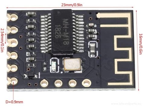 bluetooth audio module mh mx8 m18 bits and parts elektronica
