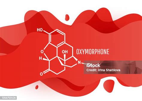 옥시모폰 오피오이드 진통제 분자 골격 화학 공식 벡터 일러스트 2차 도형에 대한 스톡 벡터 아트 및 기타 이미지 2차 도형 건강 진단 건강관리와 의술 Istock