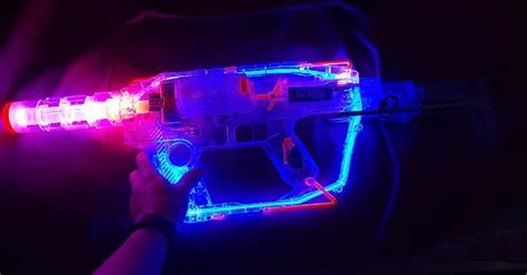 Nerf Bluevader Leds Replaced Ofp 42mm Cage Fang Revamps Cyclone