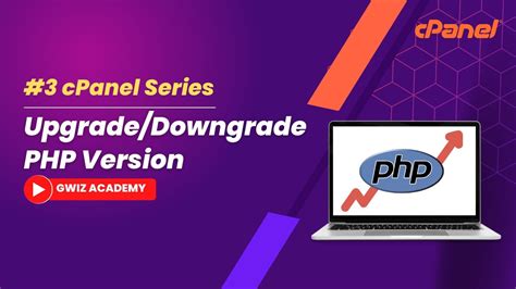 how to upgrade or downgrade php version update php version via cpanel