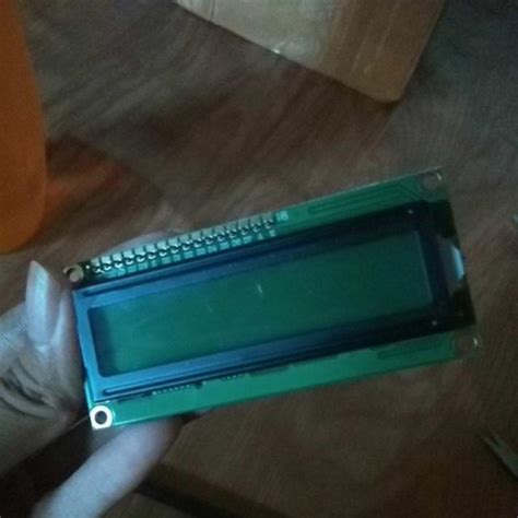 Lcd Display 16x2 1602 Hijau Kuning Karakter Module Arduino Raspberry Pi