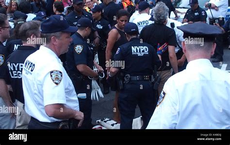New York New York Usa 5th Sep 2017 Daca Protest In Foley Square