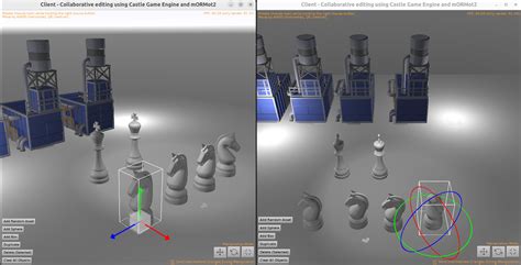 Collaborative Online Editing Of 3d World Using Castle Game Engine And