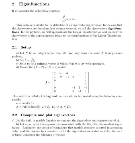 solved eigenfunctions if we consider the differential