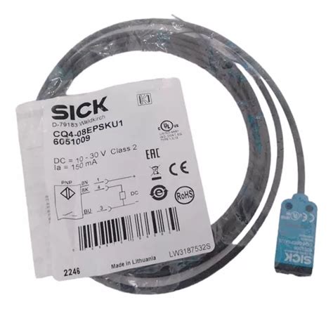 Cq4 08epsku1 6051009 Sick Sensor Capacitivo Envío Gratis