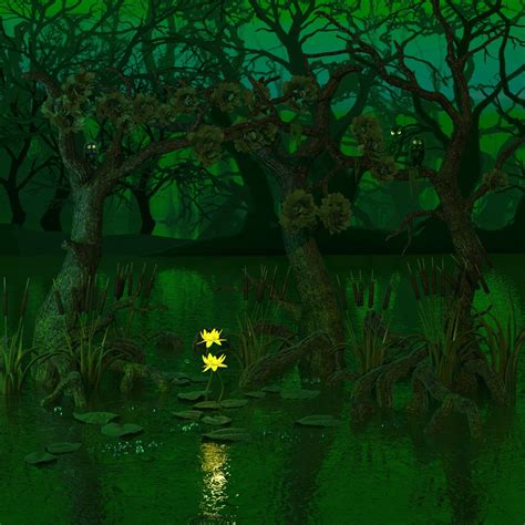 Swamp 3d Models Obj Obj Download Free3d