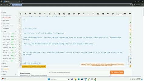 Day 1 Find Array Of Containing Longest String Youtube