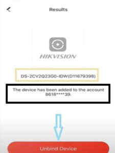 How To Unbind Hik Connect App Unbind Hikvision Devices