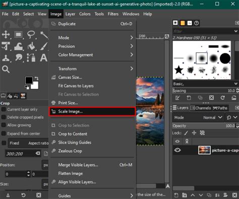 Πώς να αλλάξετε το μέγεθος μιας εικόνας στο Gimp All Things Windows