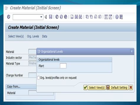 Material Master Data In Sap Mm PPTX Business Accounting Finance Business