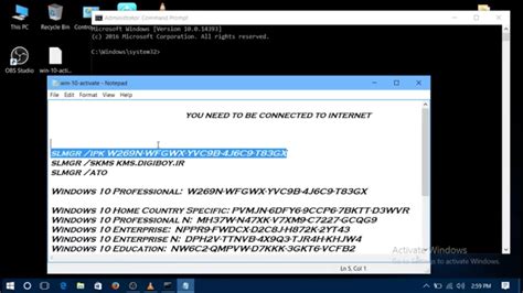 How To Fully Activate Windows 10 Using Cmd Sipolex